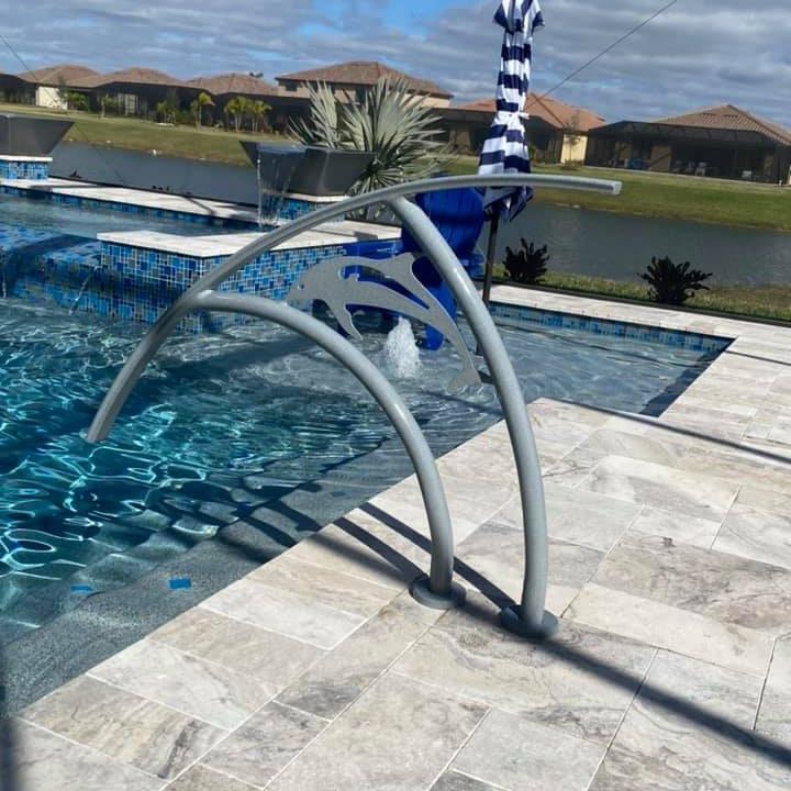 Arrowhead Metal Art Designs - Artistic & Designer Pool & Spa Rails